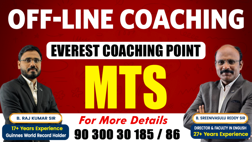 Best SSC Offline Coaching in Hyderabad | Everest Coaching Point